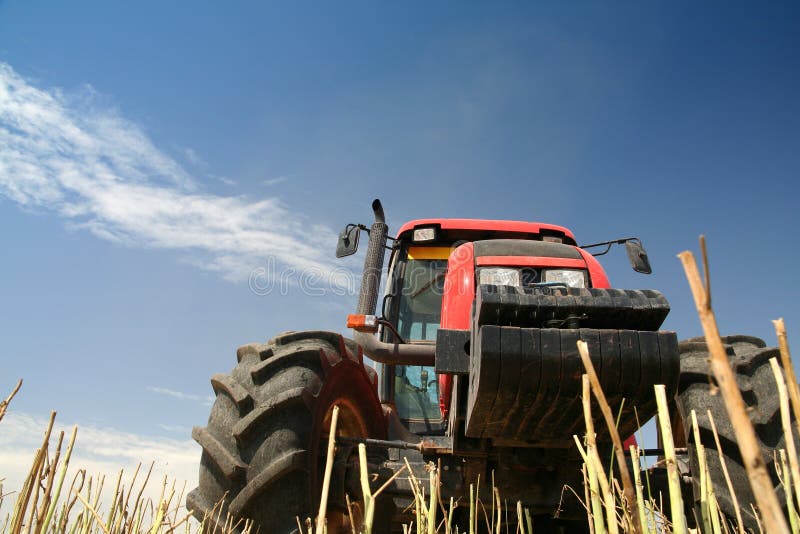 Agriculture - Tractor stock image. Image of crop, husbandry - 10410025