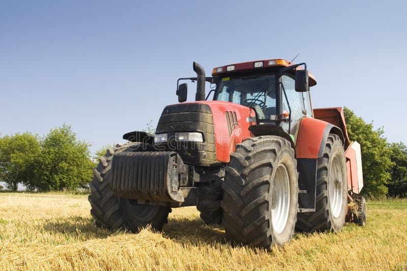 Agriculture - Tractor stock image. Image of tractor, harvest - 2809585