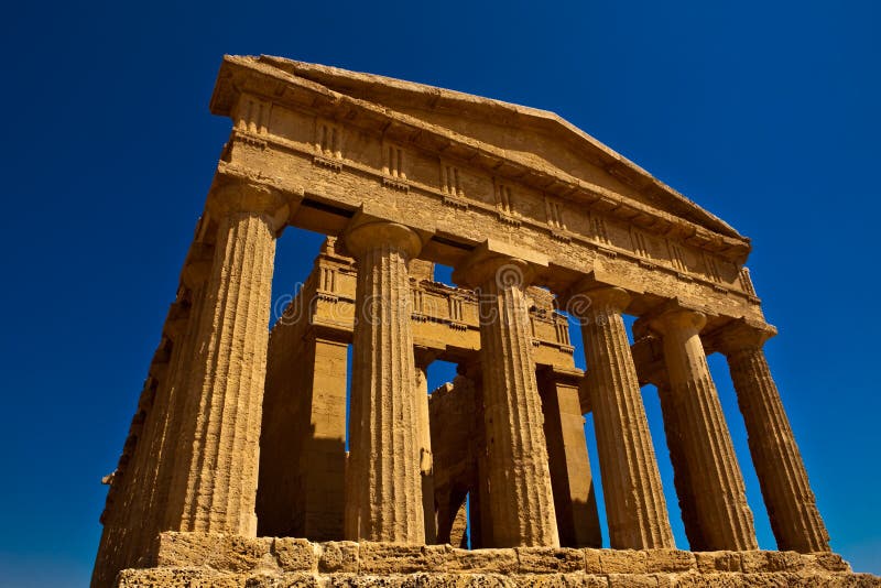 Agrigento stock photo. Image of archeology, dream, blue - 11157186