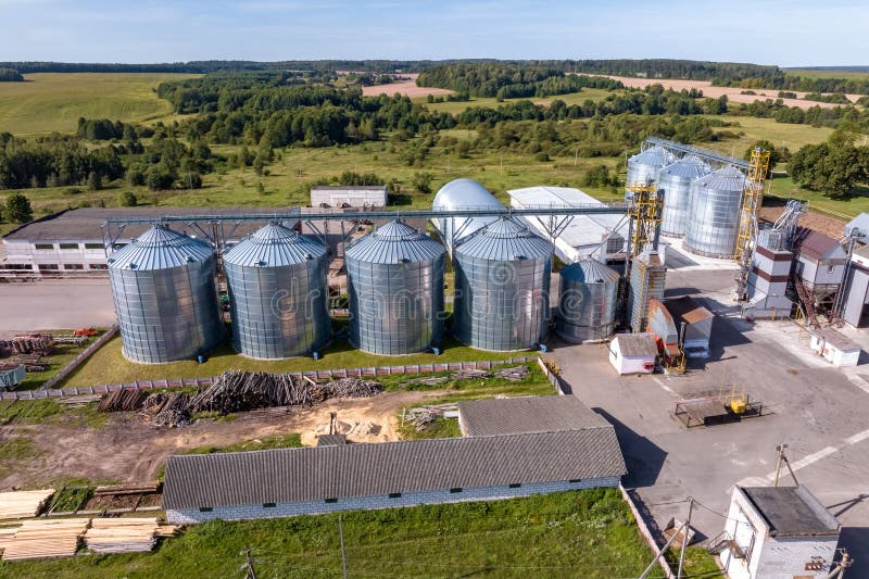 Agro-processing and Manufacturing Plant for Processing and Silver Silos ...