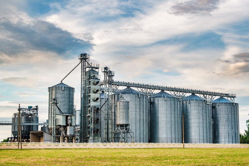 Agro-processing Plant for Processing and Silos for Drying Cleaning and ...