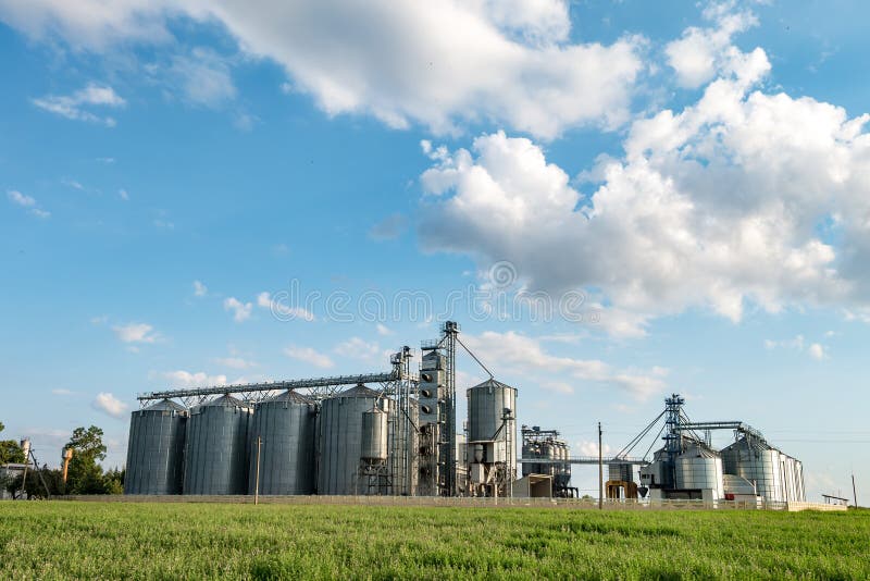 Agro-processing Plant for Processing and Silos for Drying Cleaning and ...