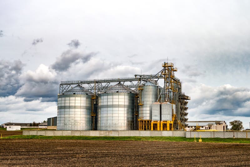 Agro-processing Plant for Processing and Silos for Drying Cleaning and ...