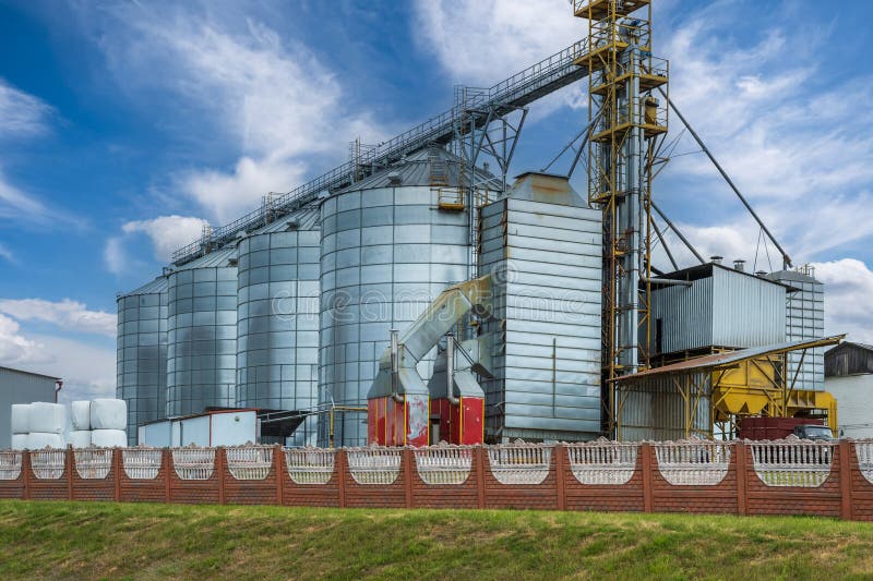Agro-processing Plant for Processing and Silos for Drying Cleaning and ...