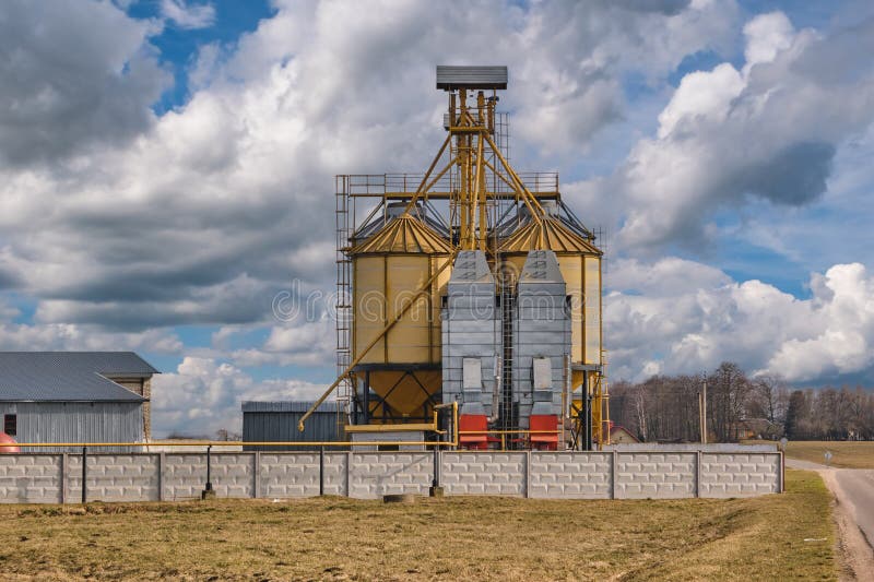 Agro Silos on Agro-industrial Complex and Grain Drying and Seeds ...