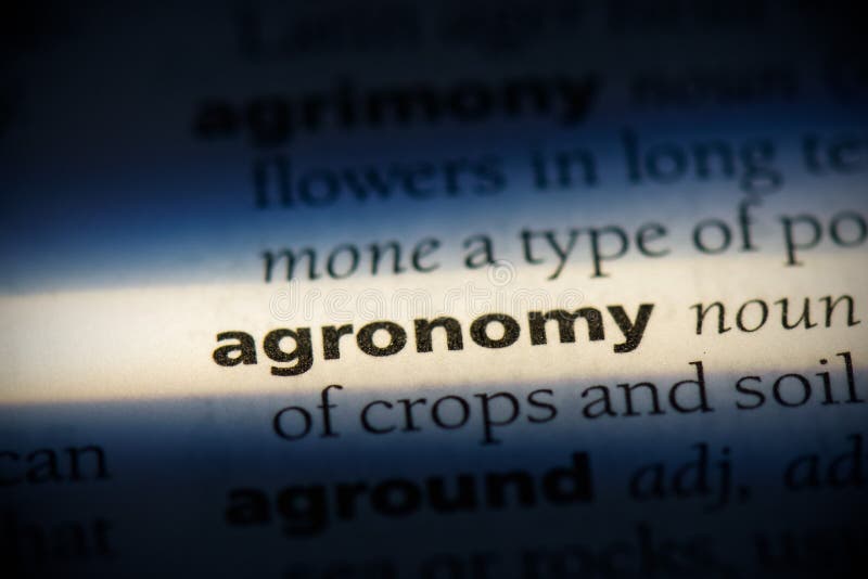Agronomy stock image. Image of text, english, isolated - 161577111