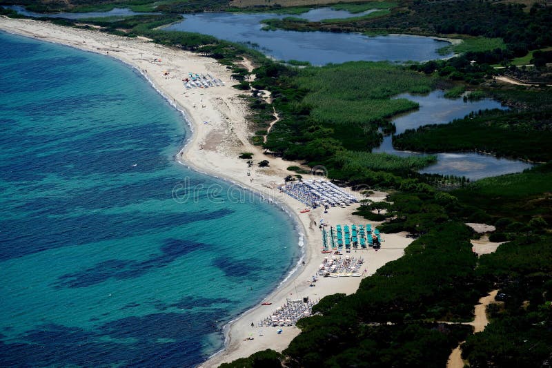 Agrustos beach stock image. Image of sand, beaches, aerial - 45708795