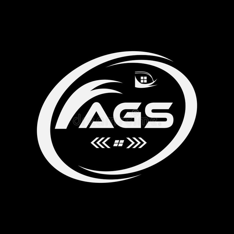 AGS Letter Logo Design. AGS Simple and Modern Monogram Logo Stock ...
