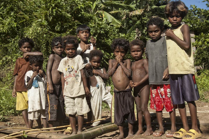 Agta Children editorial stock image. Image of people - 26294244
