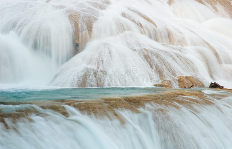 Agua Azul stock photo. Image of landscape, river, strong - 1011892