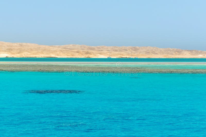 Agua De La Turquesa Del Mar Rojo Foto de archivo - Imagen de paisaje ...
