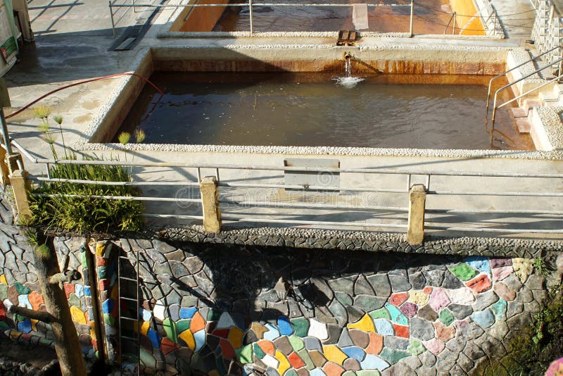 Aguas Termales En Banos, Ecuador Foto de archivo - Imagen de ecuador ...