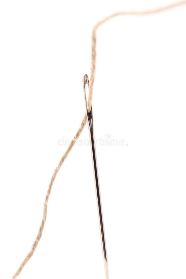 Aguja foto de archivo. Imagen de contacto, aguja, costura - 433044