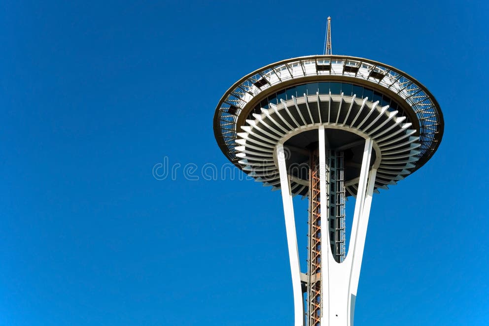 Aguja Del Espacio En Seattle Foto editorial - Imagen de futurista ...
