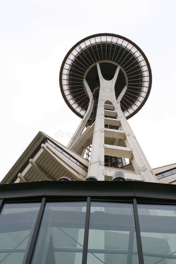 Aguja Del Espacio En Seattle Foto de archivo editorial - Imagen de ...