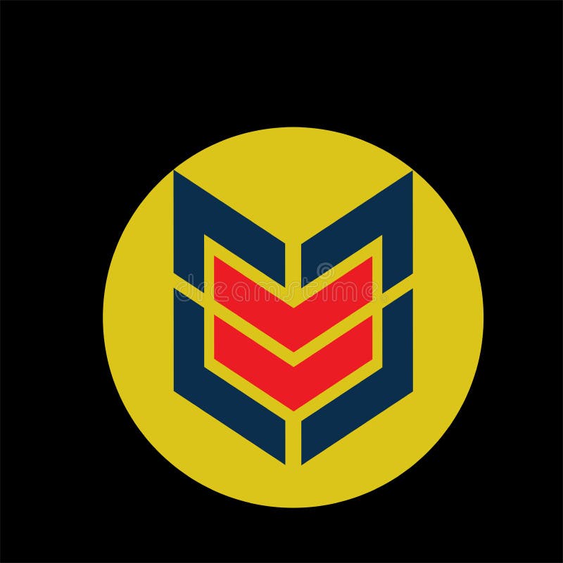 Abstract Geometric Monogram Logo or Symbol Concept. Cubic Logo or ...