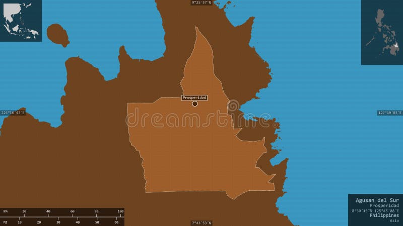 Agusan Del Sur, Philippines - Composition. Pattern Stock Illustration ...