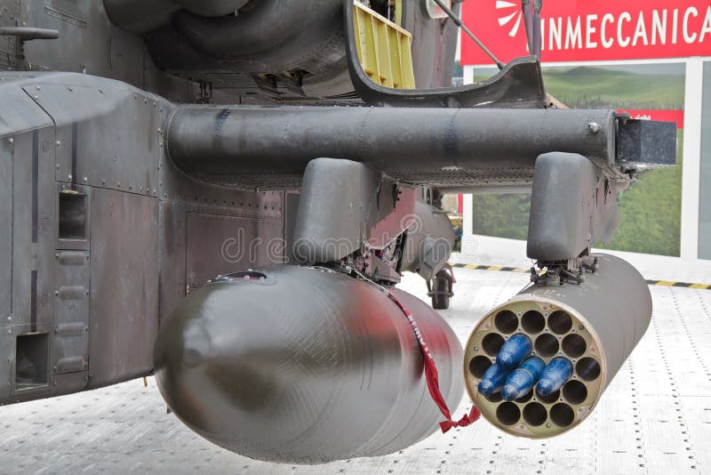 Apache Hellfire Missile Launcher Editorial Photography - Image of event ...