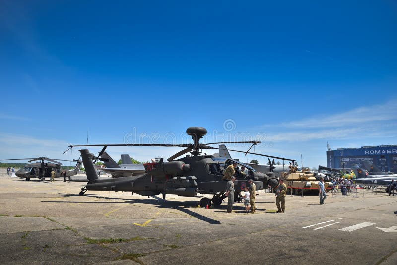 AH-64 Apache at Black Sea Defense and Aerospace - Bucharest BSDA 2024 ...