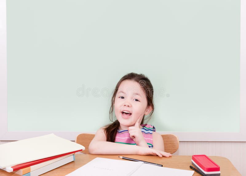 Kid saying ah-ha stock photo. Image of child, intelligent - 14386940