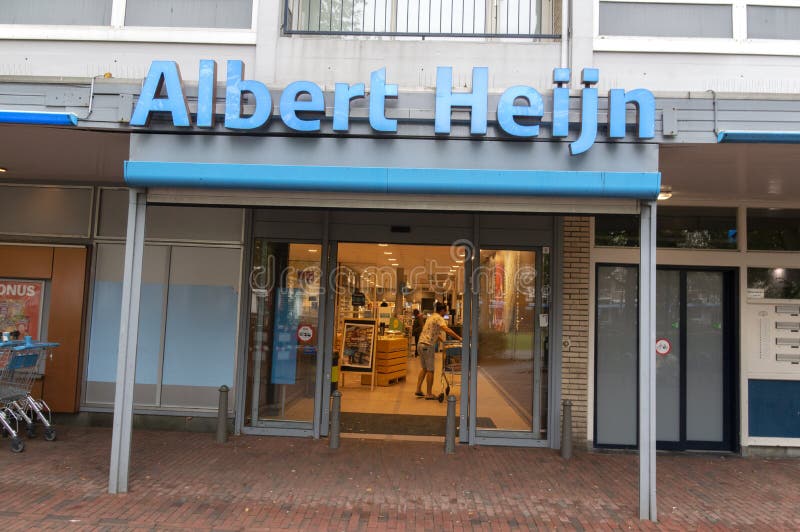 AH Supermarket at Den Helder the Netherlands 2019 Editorial Image ...