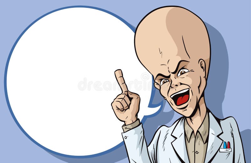 Aha moment! stock vector. Illustration of body, hand, cartoon - 9006383