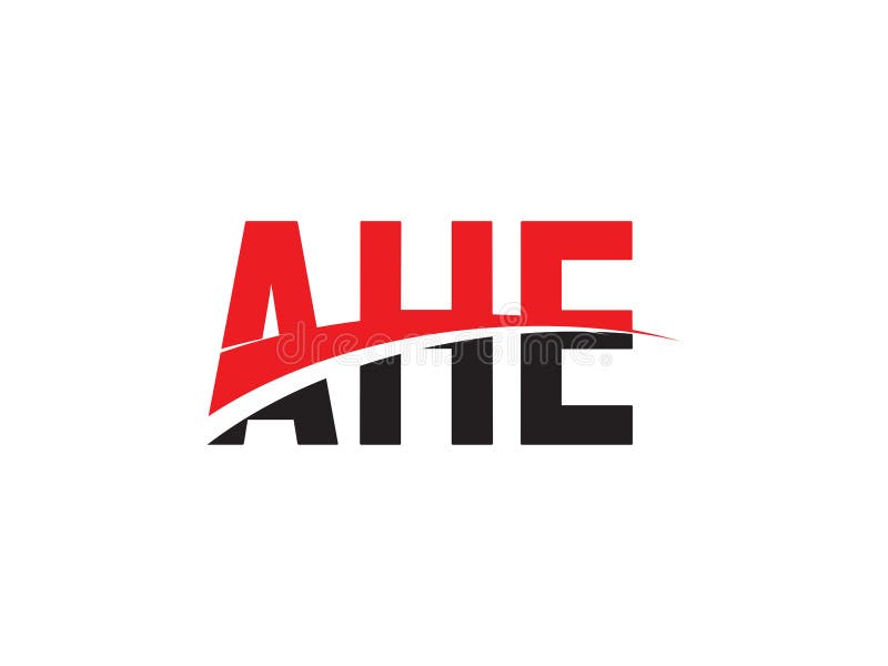 AHE Letter Initial Logo Design Vector Illustration Stock Vector ...