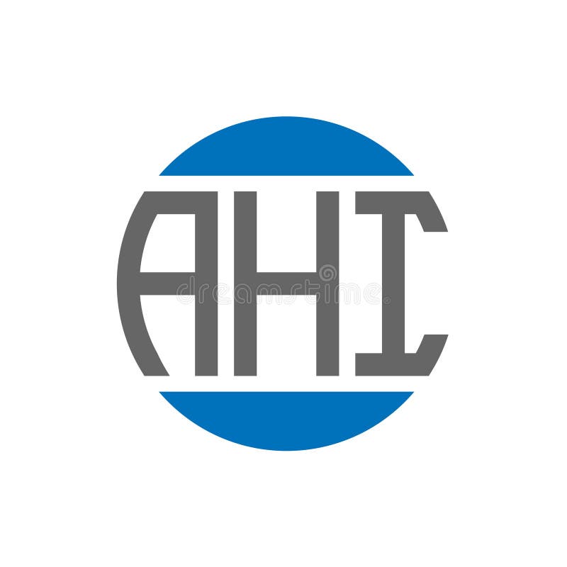 AHI Letter Logo Design on White Background. AHI Creative Initials ...