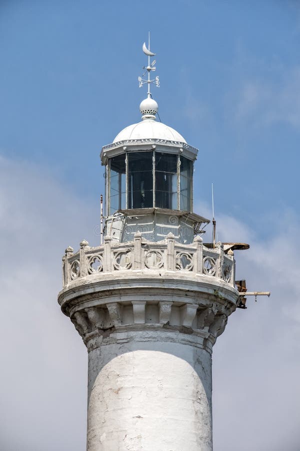 Lighthouse in Sarayburnu, Istanbul - Turkey Stock Image - Image of ...
