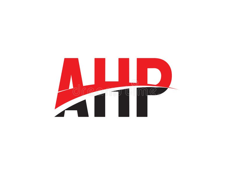 AHP Letter Initial Logo Design Vector Illustration Stock Vector ...