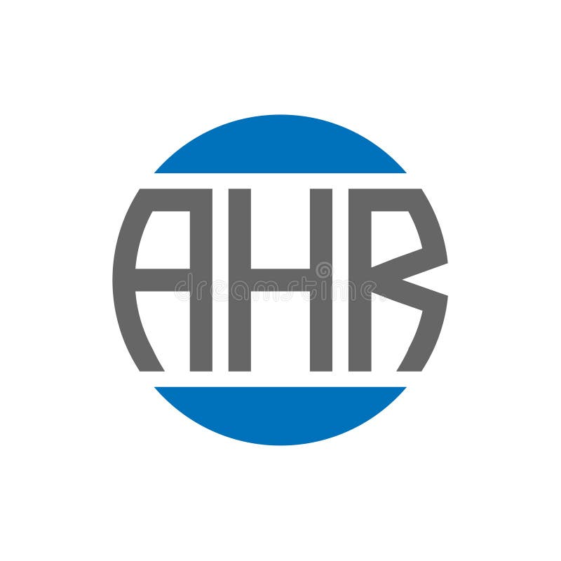 AHR Letter Logo Design on White Background. AHR Creative Initials ...