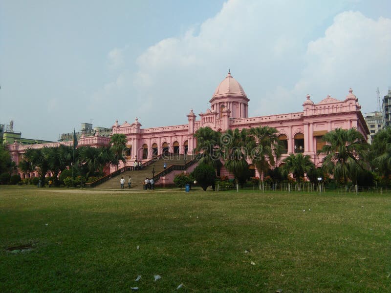 Ahsan Manjil photo stock. Image du dhaka, architecture - 64697510