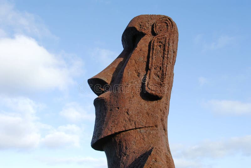 Ahu O rongo stock image. Image of travel, america, rongo - 17317395