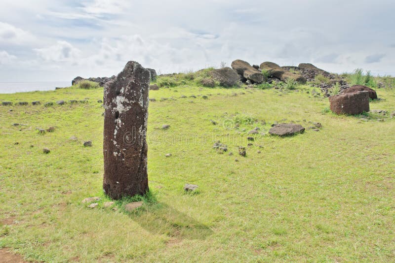 Ahu Vinapu Archaeological Site on Rapa Nui (Easter Island) in Polynesia ...
