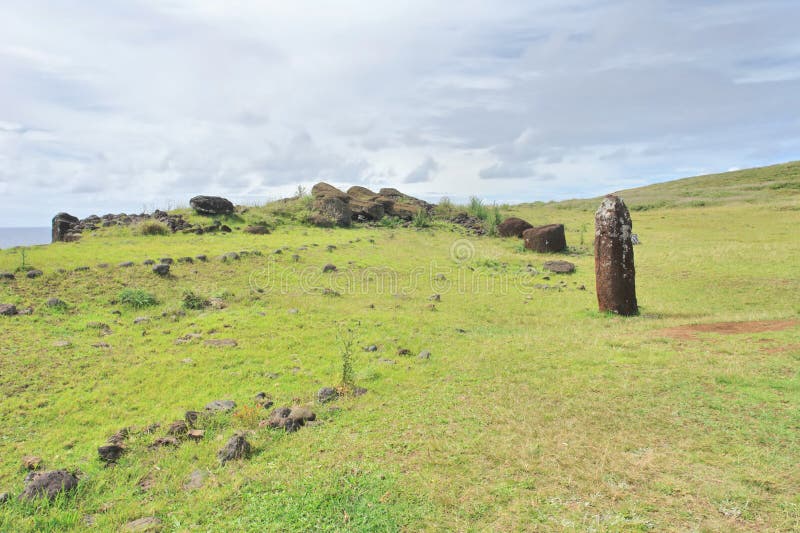 Ahu Vinapu Archaeological Site on Rapa Nui (Easter Island) in Polynesia ...