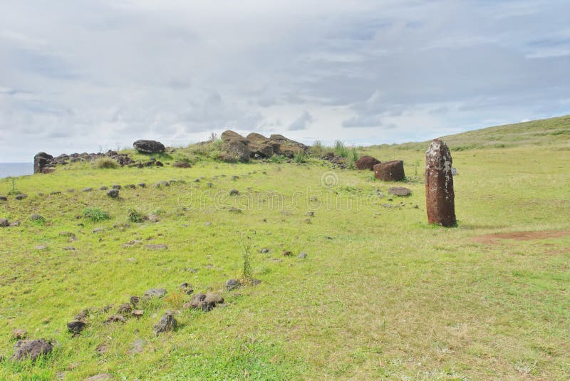 Ahu Vinapu Archaeological Site on Rapa Nui (Easter Island) in Polynesia ...