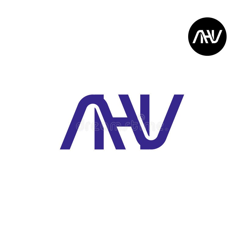 Ahv Monogram Stock Illustrations – 13 Ahv Monogram Stock Illustrations ...