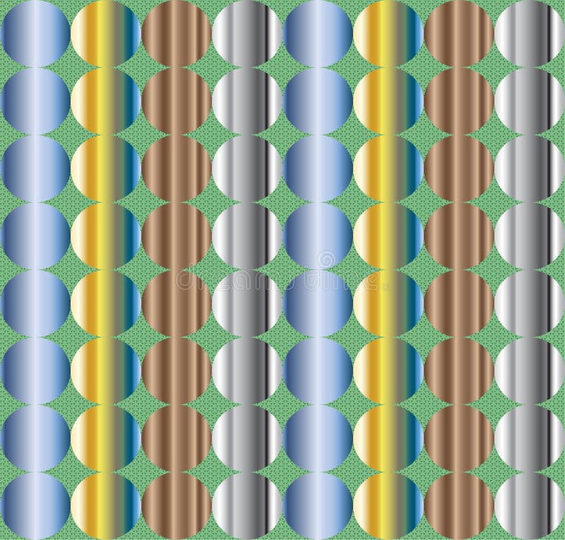 Multi Color Circles Gradient Texture Stock Illustration - Illustration ...