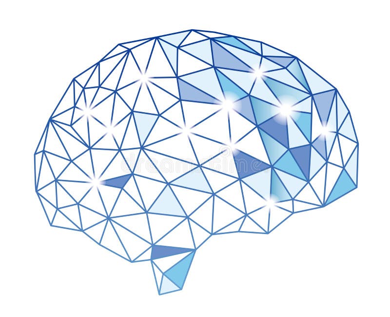 Artificial Intelligence Concept Vector Illustration Isolated on a White ...