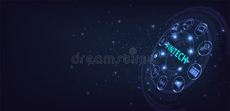 Internet Banking Technology Concept. Stock Vector - Illustration of ...