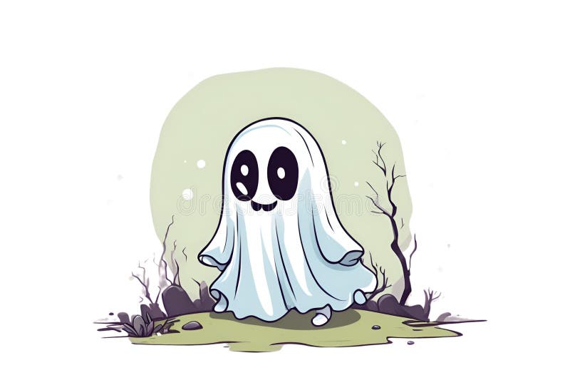 Tiny Ghosts in White Sheets and Blankets for Halloween Spookiness ...
