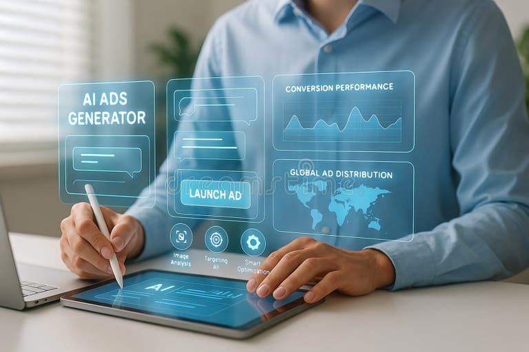 AI Ads Generator System with Global Ad Distribution, Conversion ...