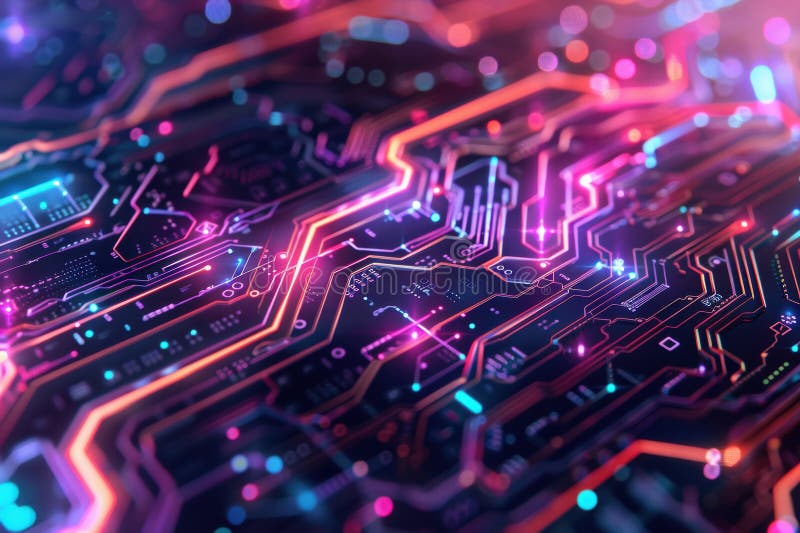AI Algorithm Abstract Background with Digital Patterns, Circuits, and ... AI Algorithm Abstract Background with Digital Patterns, Circuits, and ...