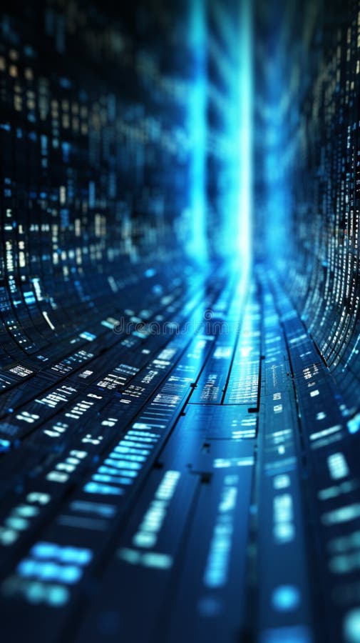 AI Algorithms and Binary Code in a 3D Rendered Dynamic Server ...