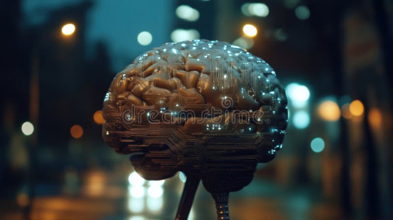 AI Algorithms Optimizing Business Decision Making Stock Illustration ...