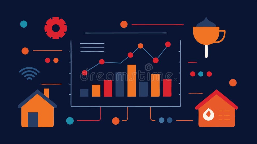 AI Analysis Dashboard a User Interface with Graphs and Charts Showing ...