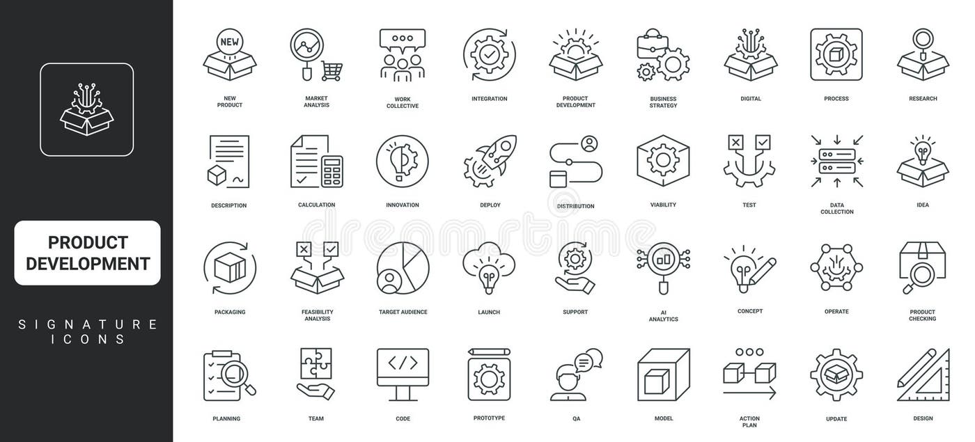 Idea Product Development Process Stock Illustrations – 9,837 Idea ...