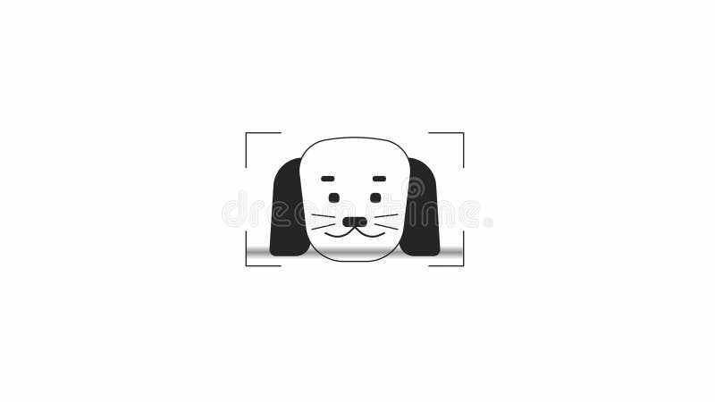AI Analyzing Dog Face Bw Animation Stock Video - Video of verification ... AI Analyzing Dog Face Bw Animation Stock Video - Video of verification ...
