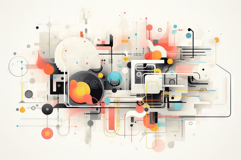 AI Art Magical World Abstract Creative Modern Generative AI Stock ...