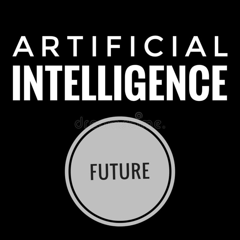 AI Artificial Intelligence Brain Illustration Technology Quantum Computing Stock Illustration ...